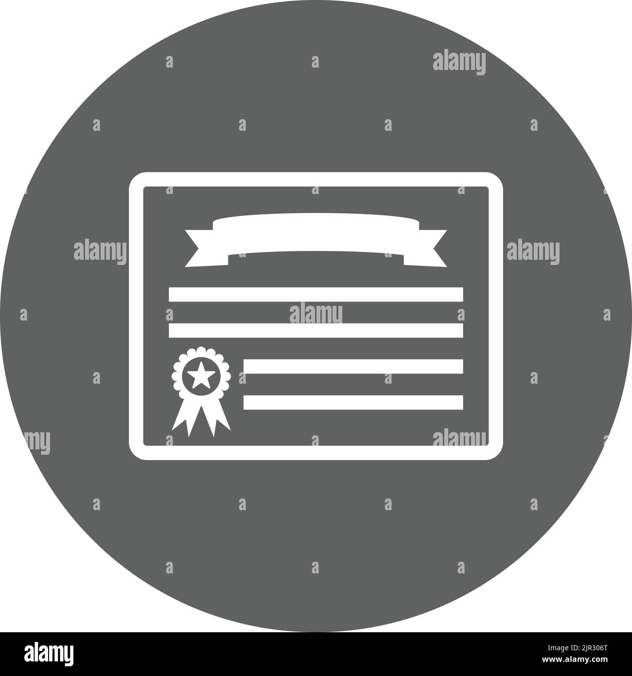 Certificado de grado Banque d'images vectorielles - Alamy