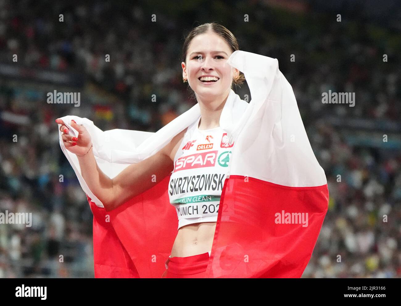 Munich, Allemagne. 21st août 2022. Athlétisme : championnats d'Europe, stade olympique, 100 ...