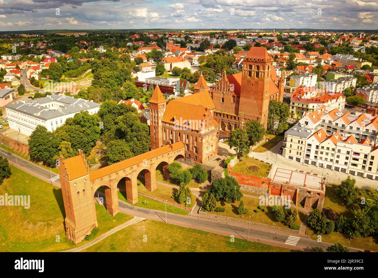 Château de Kwidzyn - Burg Marienwerder Grand château gothique en brique ...