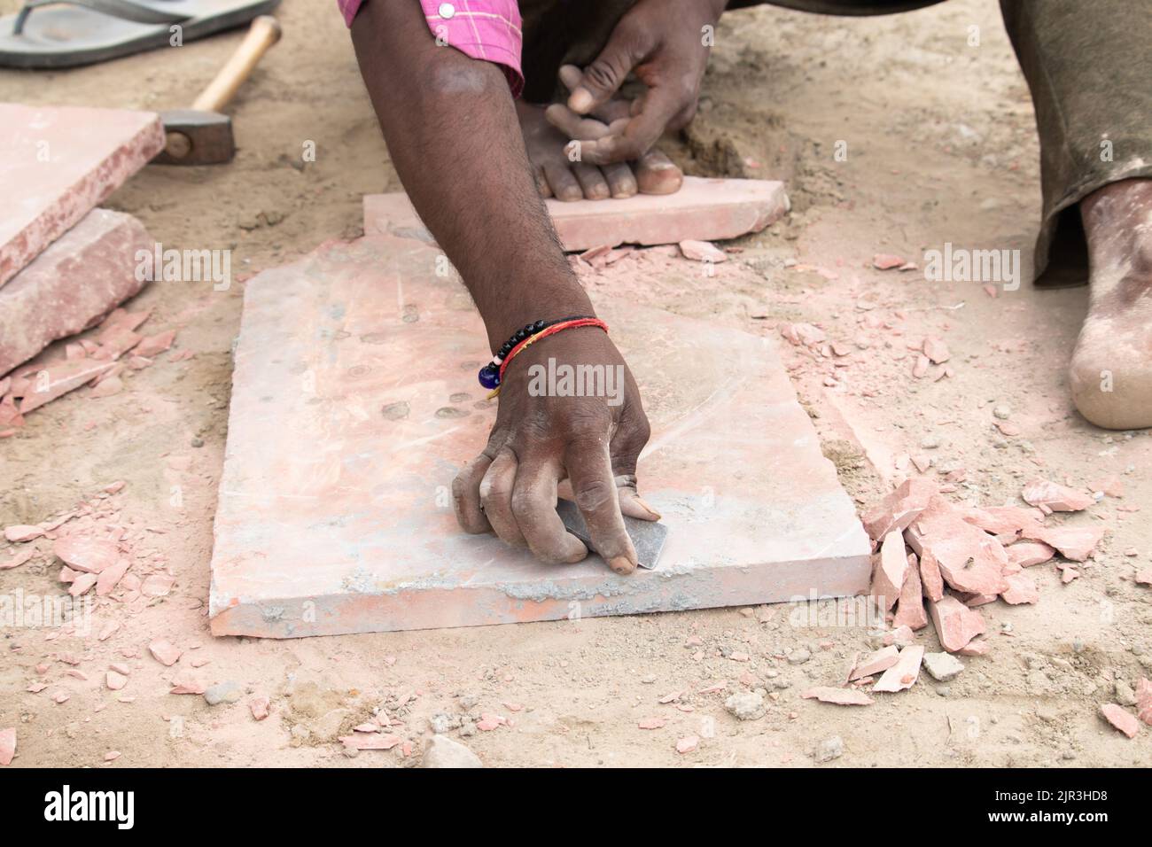 Indian traditional grinder Banque de photographies et d’images à haute ...