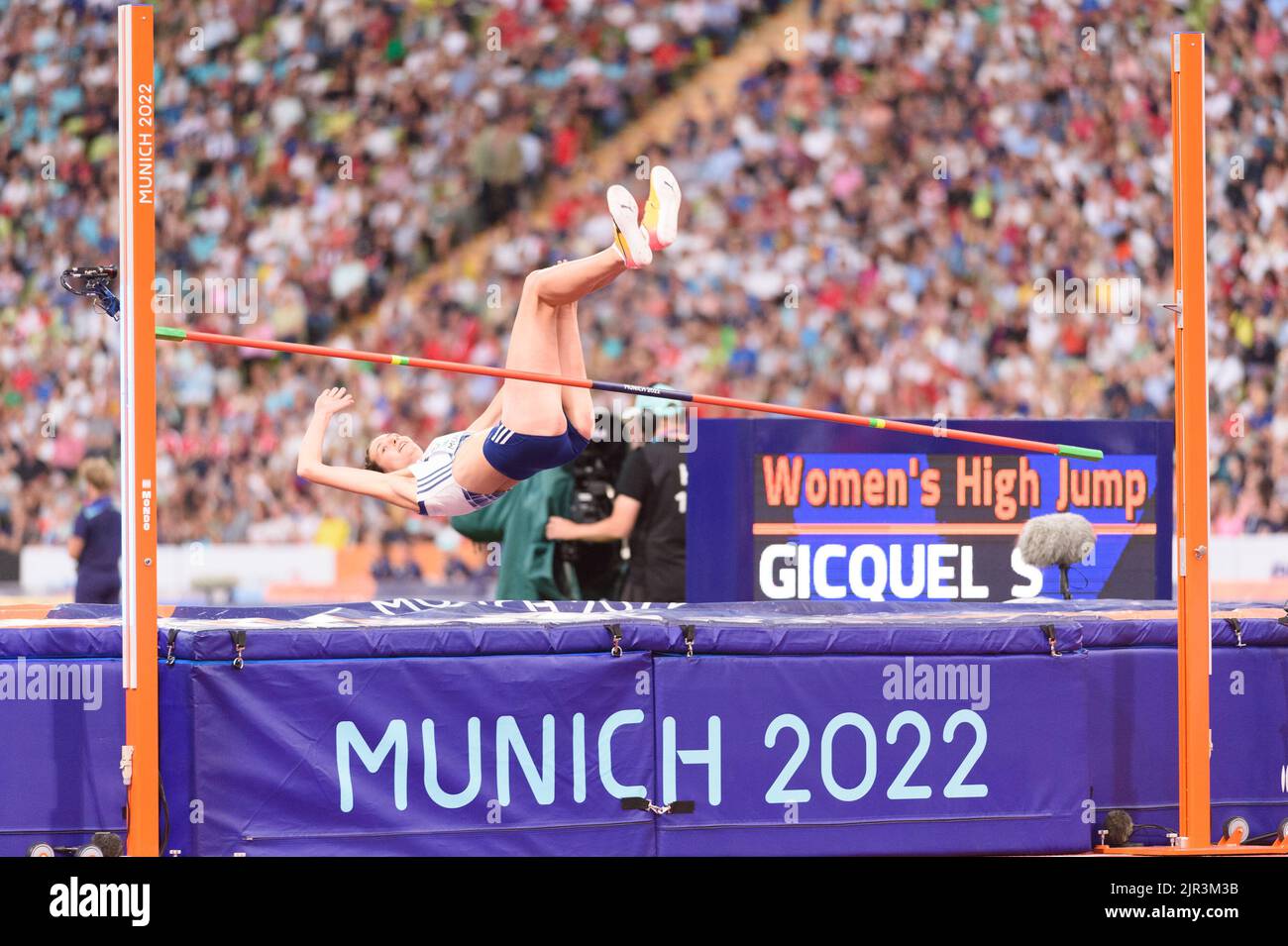 Womens high jump final Banque de photographies et d’images à haute ...