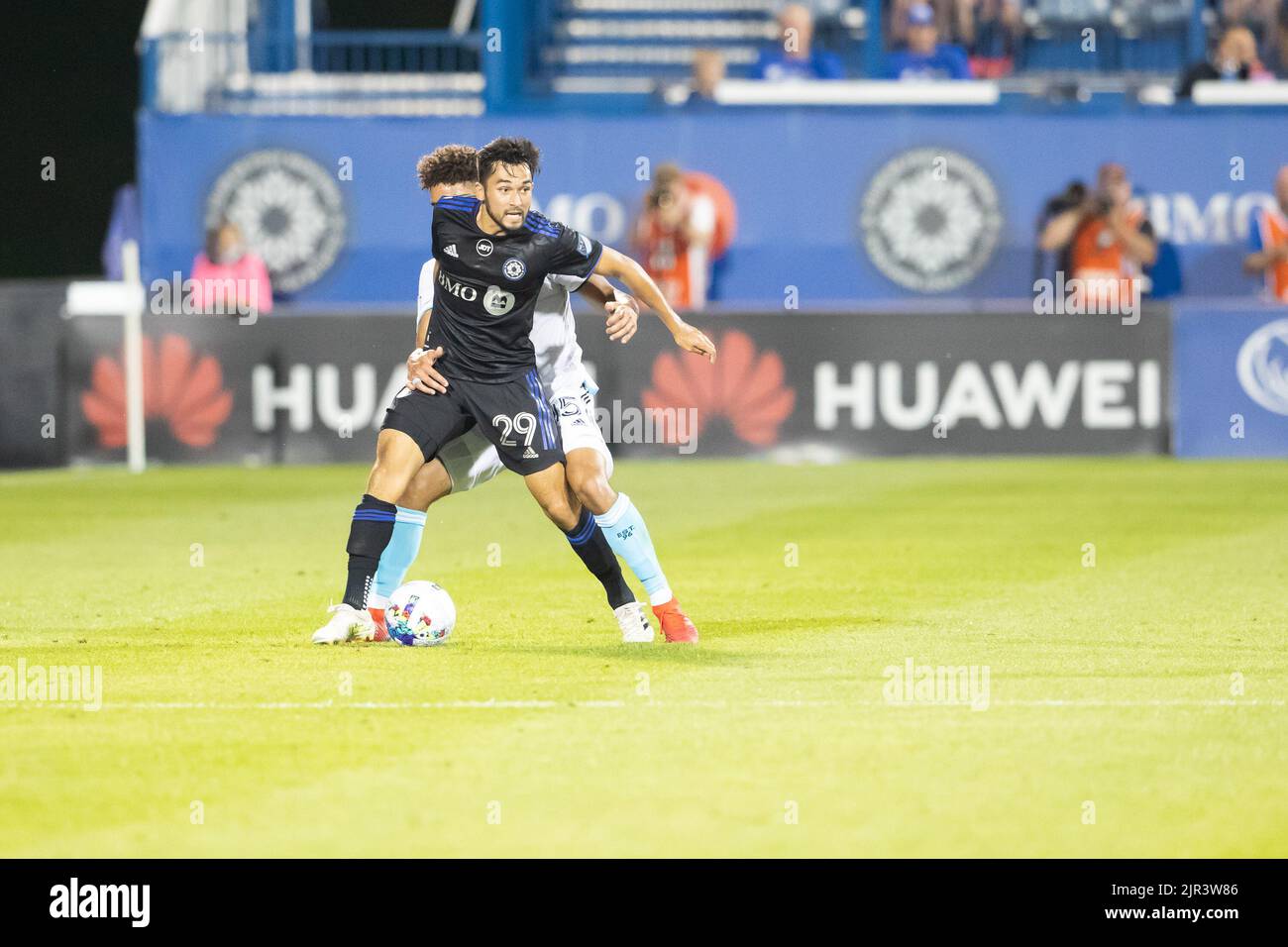 20 août 2022 : le milieu de terrain des FC de Montréal, Mathieu ...