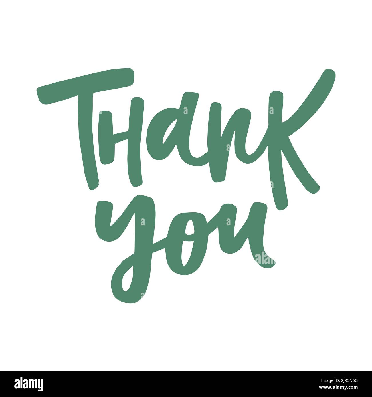 Merci - citation manuscrite. Illustration de calligraphie moderne pour ...