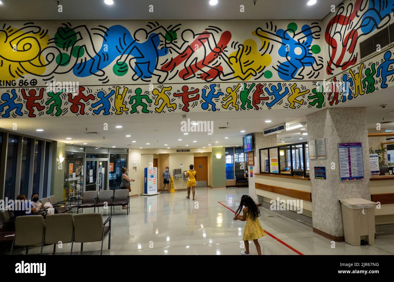 Keith haring mural Banque de photographies et d’images à haute ...