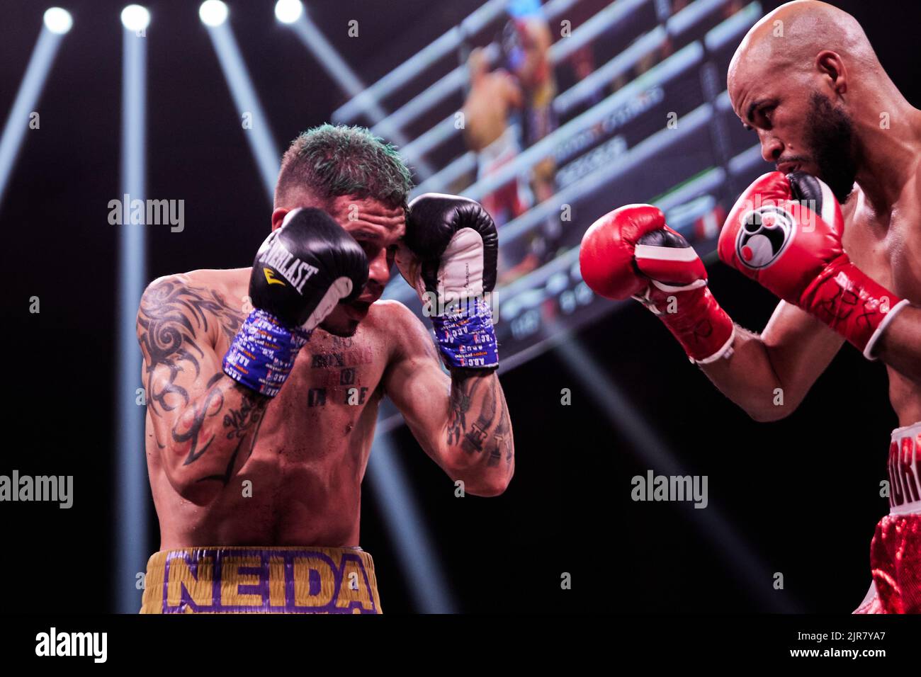 Boxeur professionnel Jeux Olympiques d'été 2016 Hector Garcia bat le ...