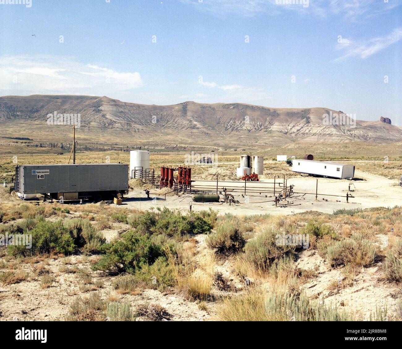 A780866 ROCK SPRINGS, WY PROJET DE SCHISTE BITUMINEUX BOB BEASLEY ...