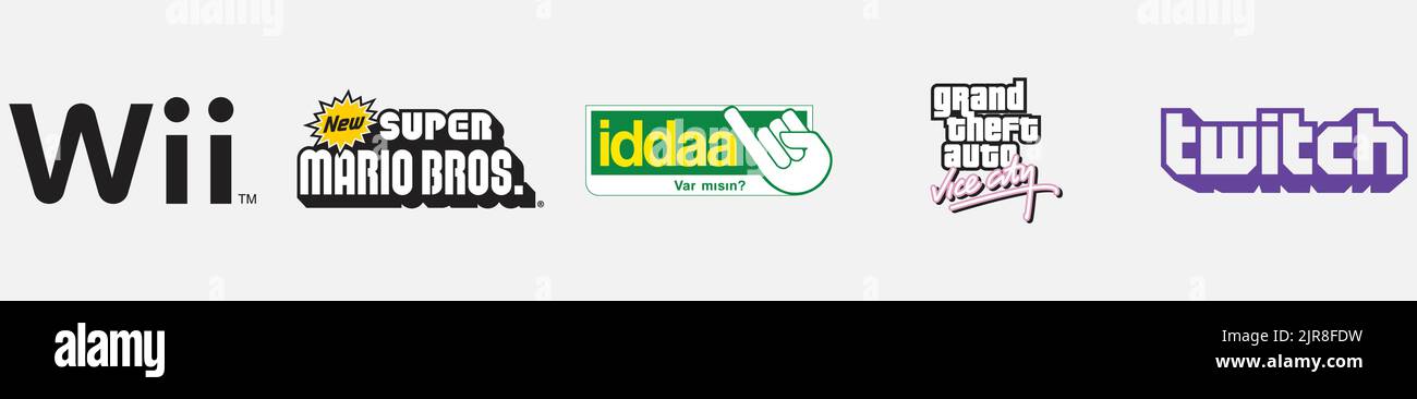 Nouveau logo super mario bros nintendo Banque de photographies et d’images à haute résolution ...