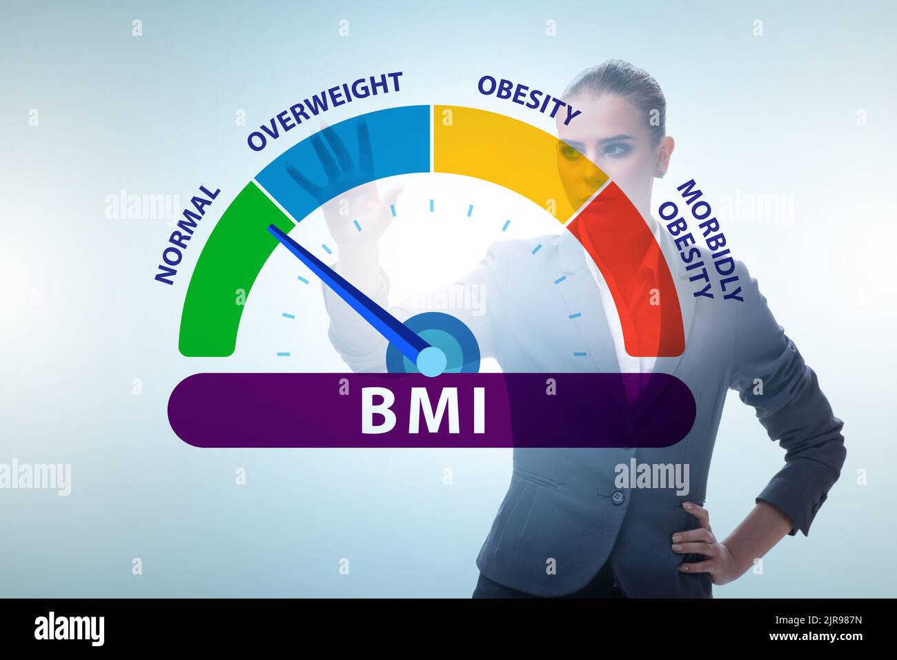 Concept de l'IMC - indice de masse corporelle avec le nutritionniste ...