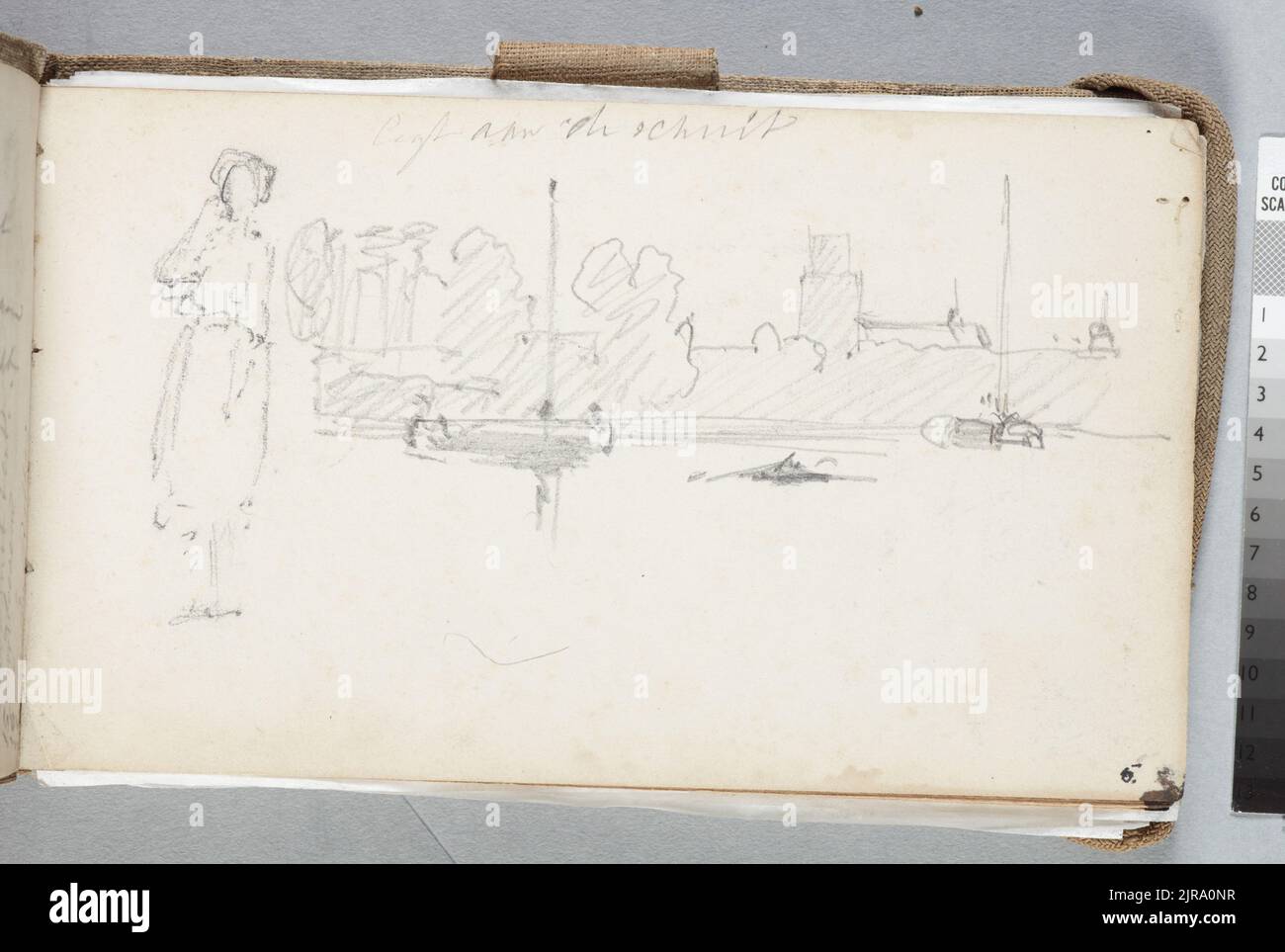 Esquisse de ligne d'horizon de la scène paysage. Depuis : Marine et ...