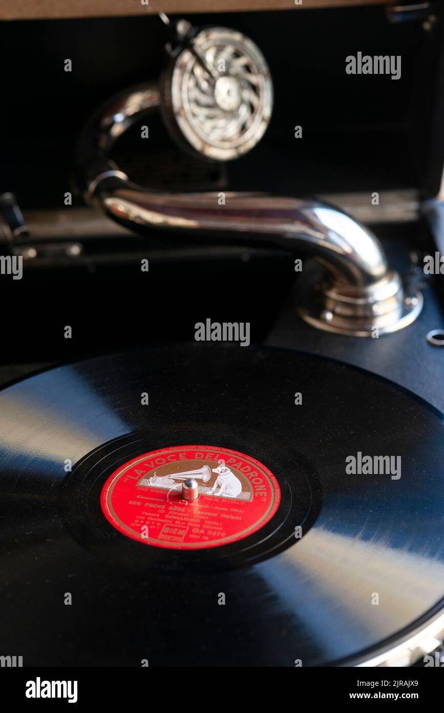 Shellac disc Banque de photographies et d’images à haute résolution - Alamy