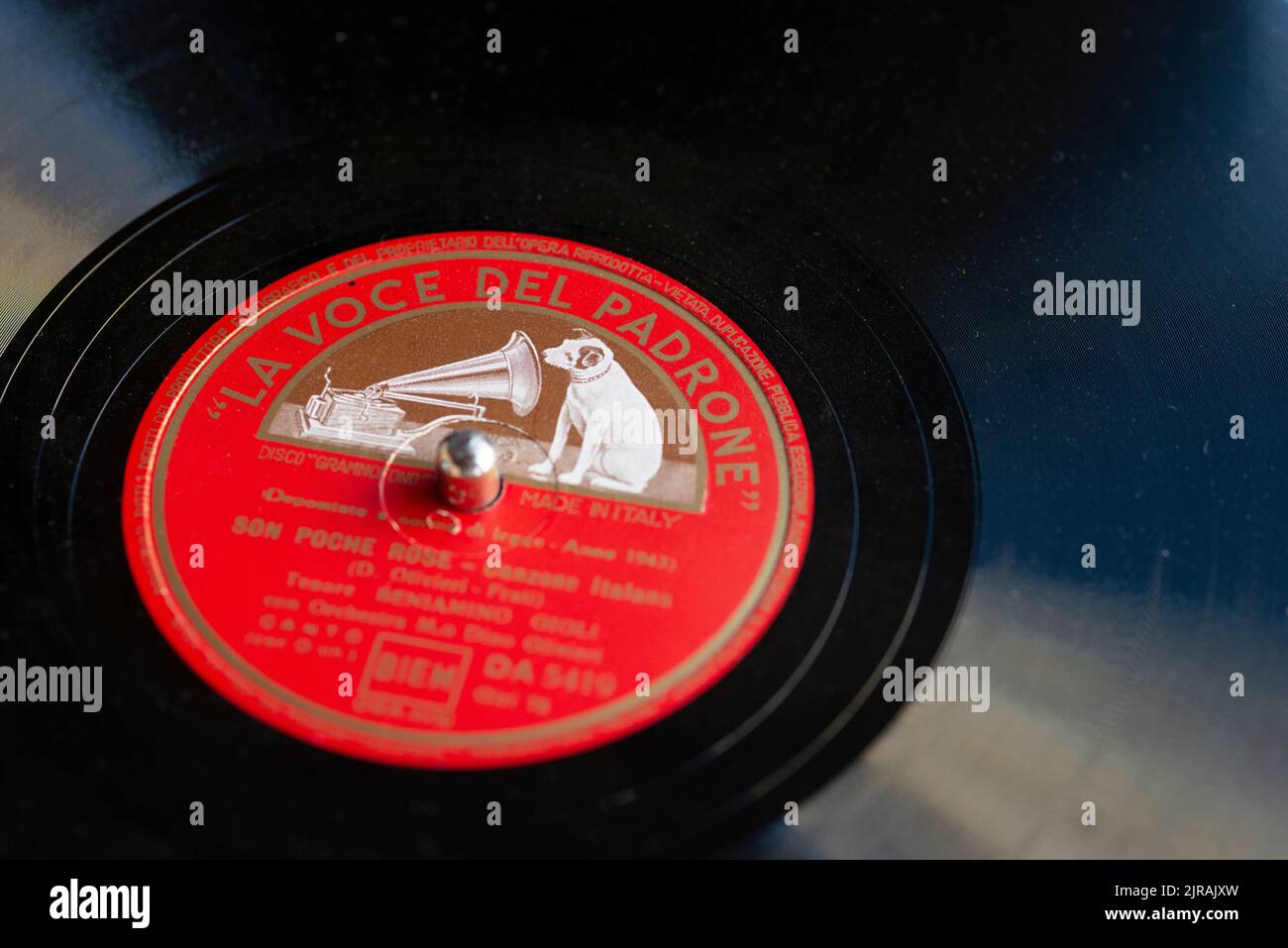 Shellac disc Banque de photographies et d’images à haute résolution - Alamy