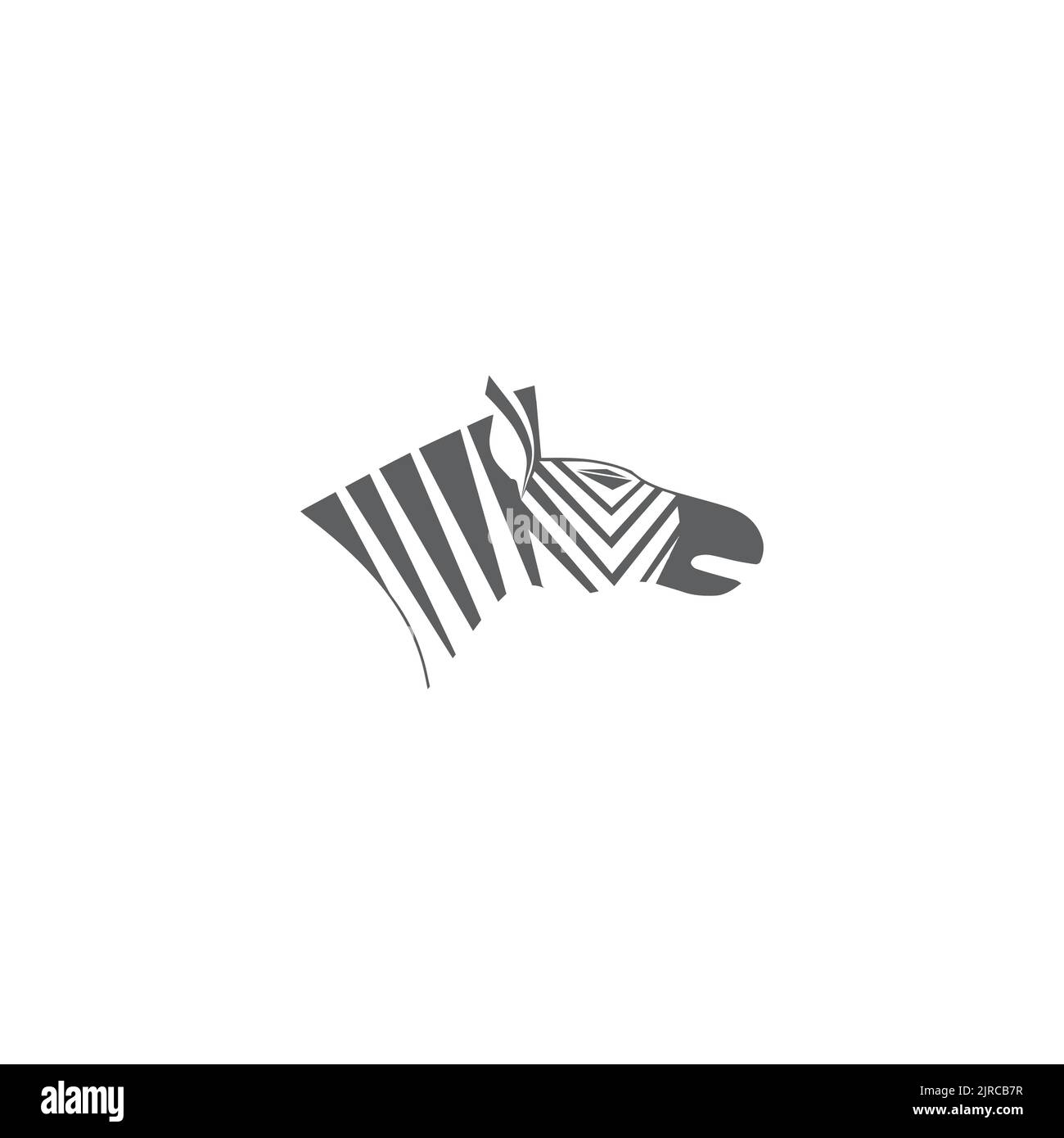 Logo Zebra inspiration. Logo Zebra sur fond blanc Image Vectorielle ...
