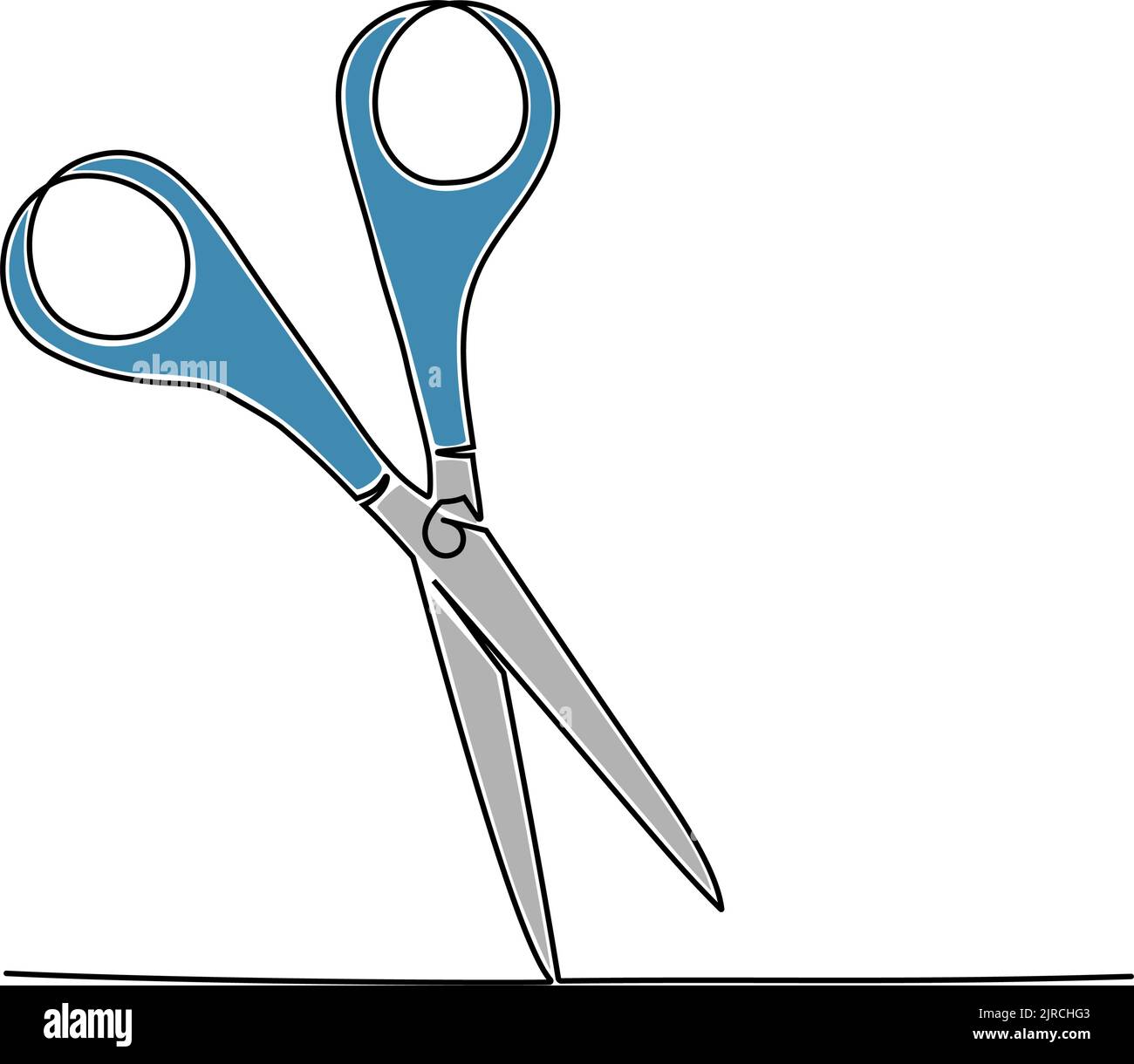 Continuous line symbol Banque de photographies et d’images à haute ...