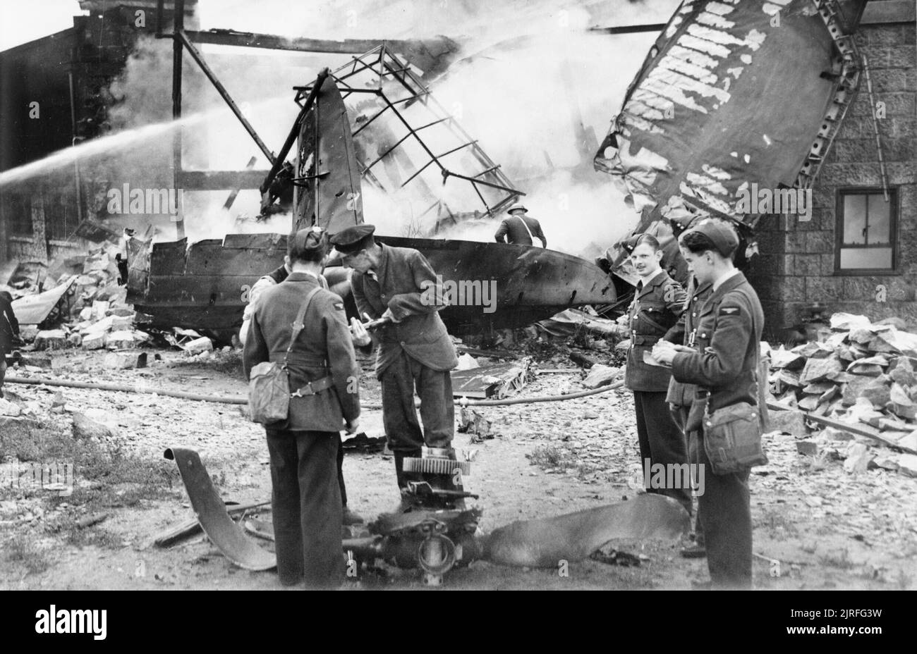 La bataille d'Angleterre les civils et des aviateurs de la RAF ...
