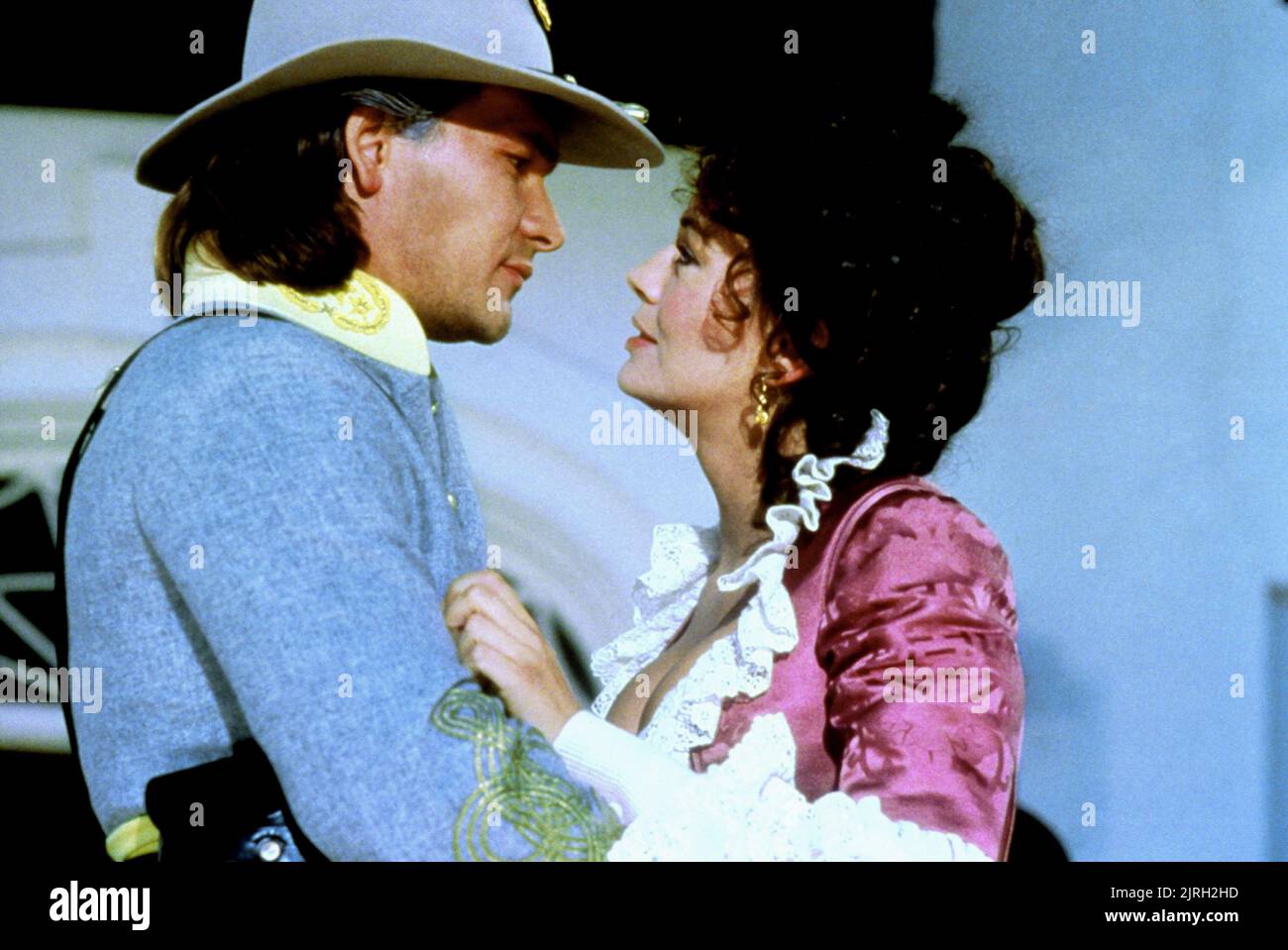 Patrick swayze lesley anne down Banque de photographies et d’images à ...