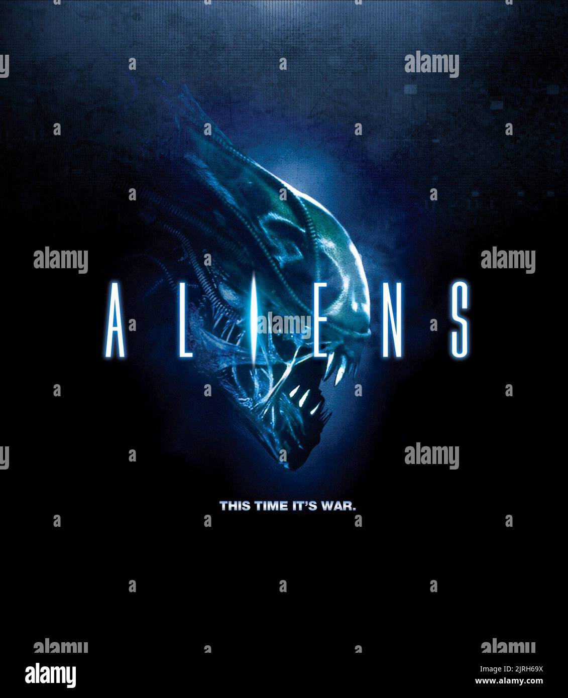 Movie poster aliens 1986 Banque de photographies et d’images à haute ...