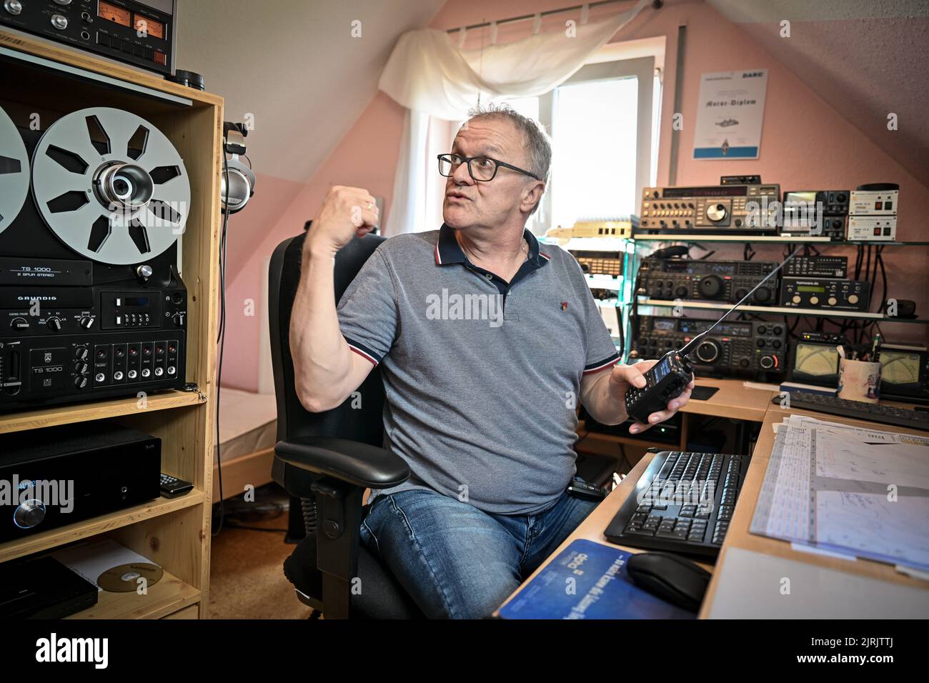 Radioamateur allemand Banque de photographies et d’images à haute ...