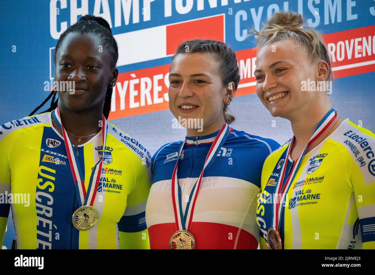 Mathilde GROS, Julie MICHAUD et Taky Marie Divine KOUAME , Keirin ...