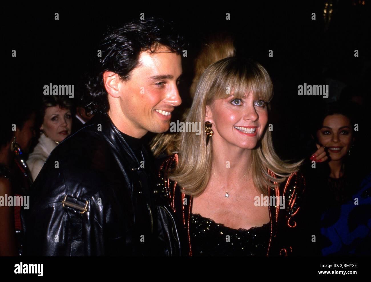 Olivia Newton-John et Matt Lattanzi Circa années 80 crédit: Ralph ...