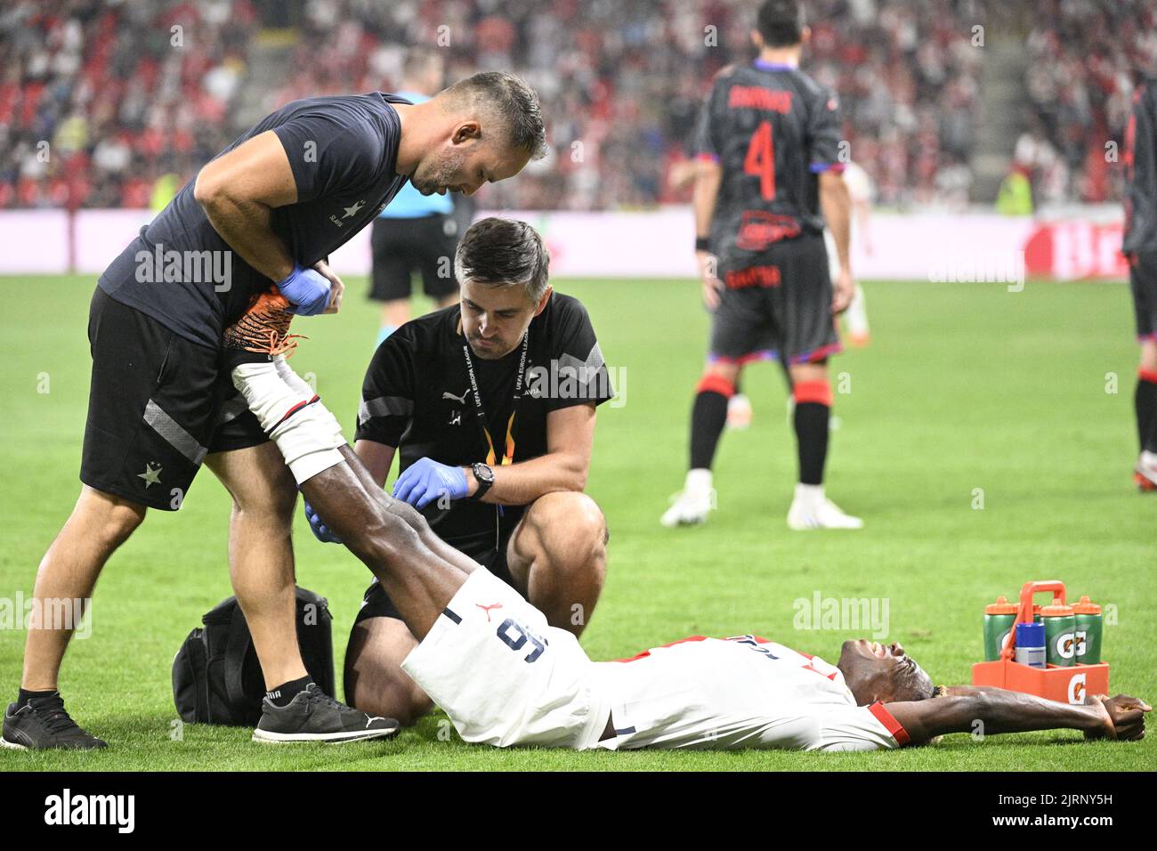 Slavia praha vs rakow czestochowa Banque de photographies et d’images à ...