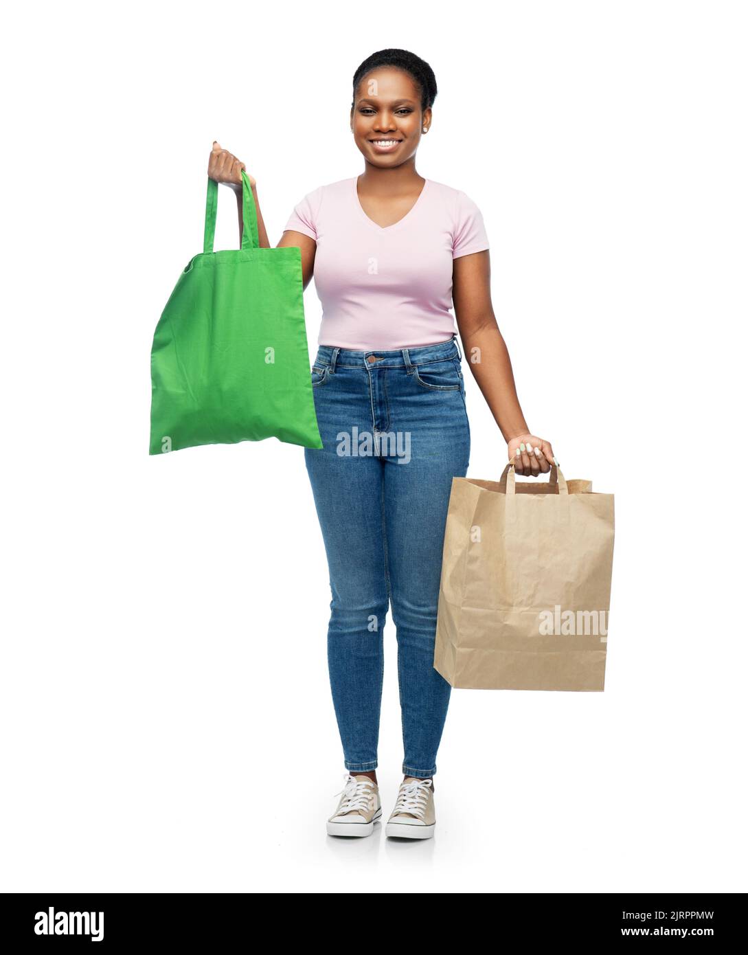 Woman comparing Banque d'images détourées - Alamy