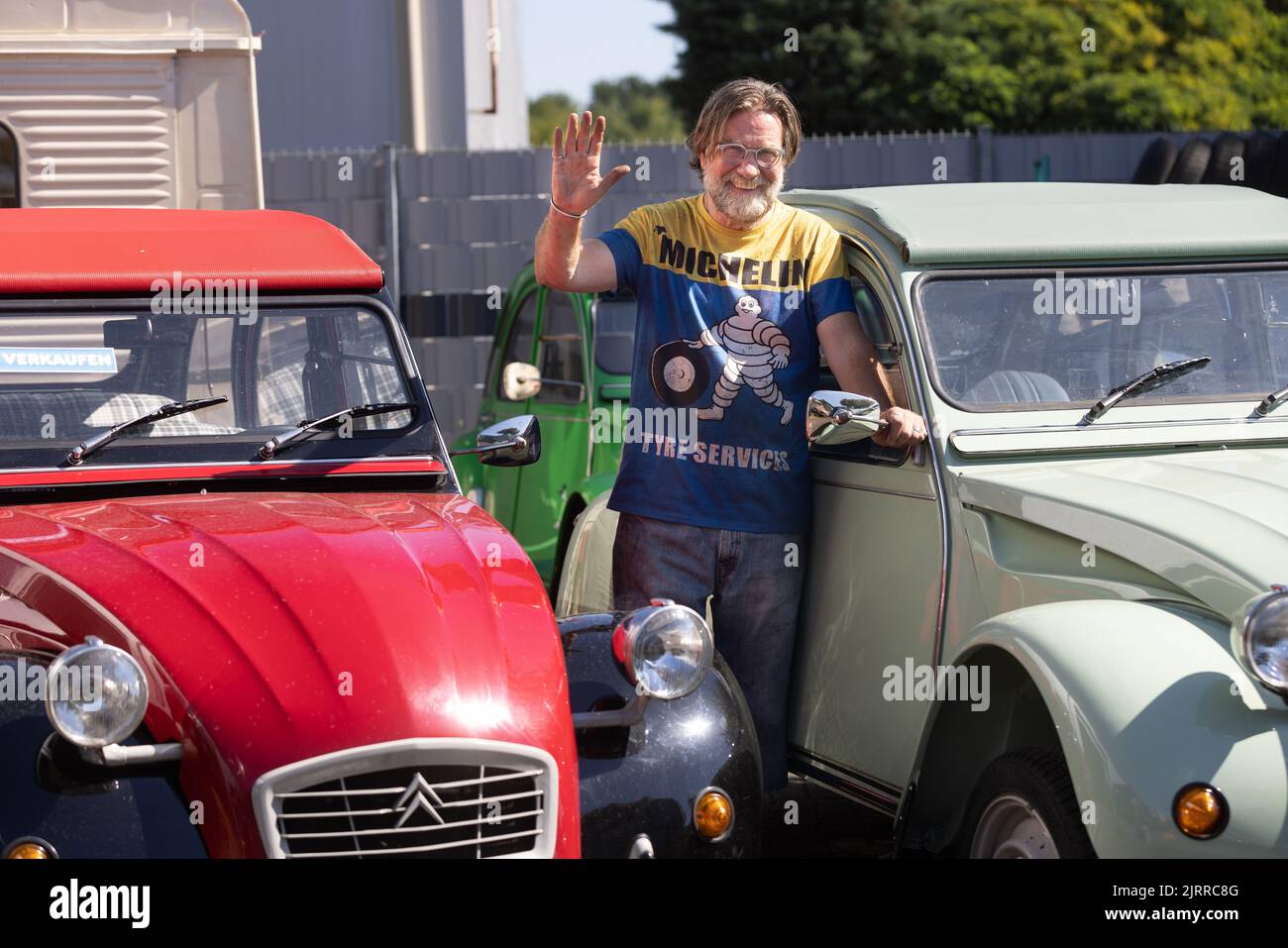 PRODUCTION - 25 août 2022, Rhénanie-du-Nord-Westphalie, Dülmen: Thomas ...