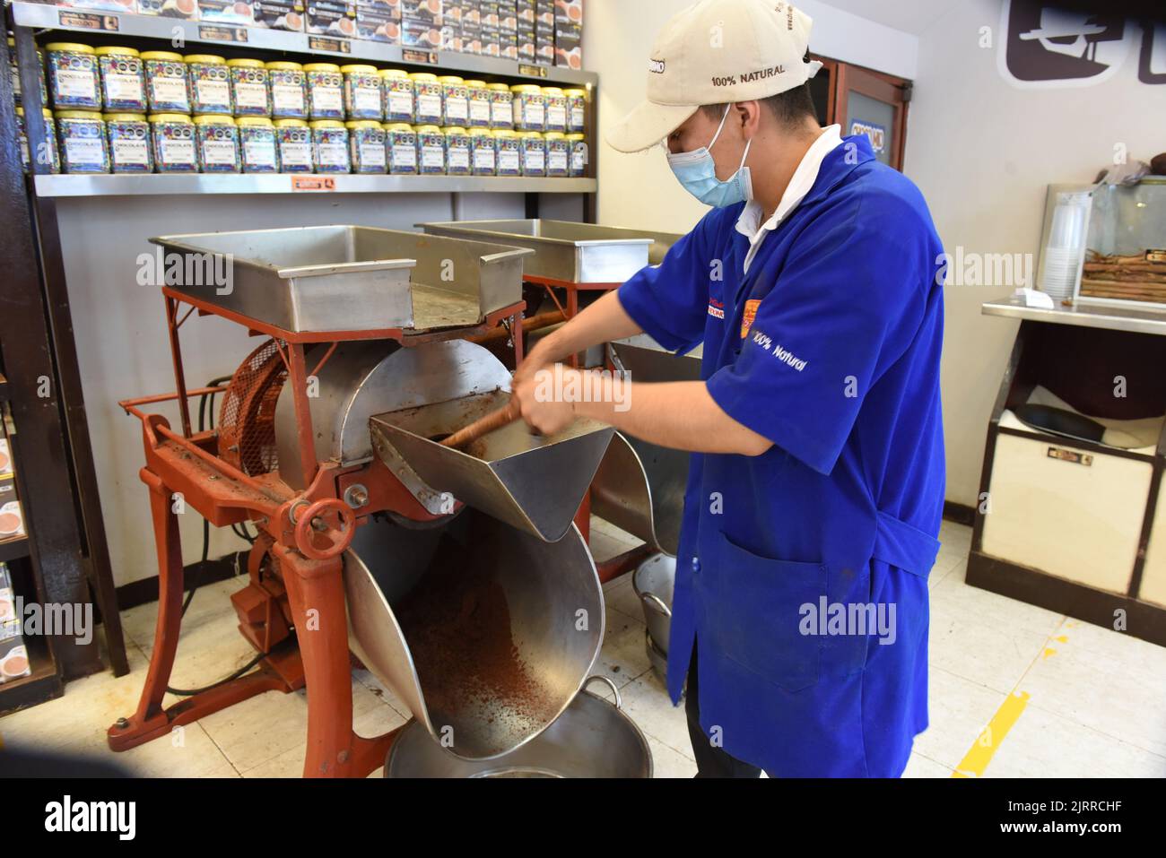Mayordomo chocolat oaxaca Banque de photographies et d’images à haute ...