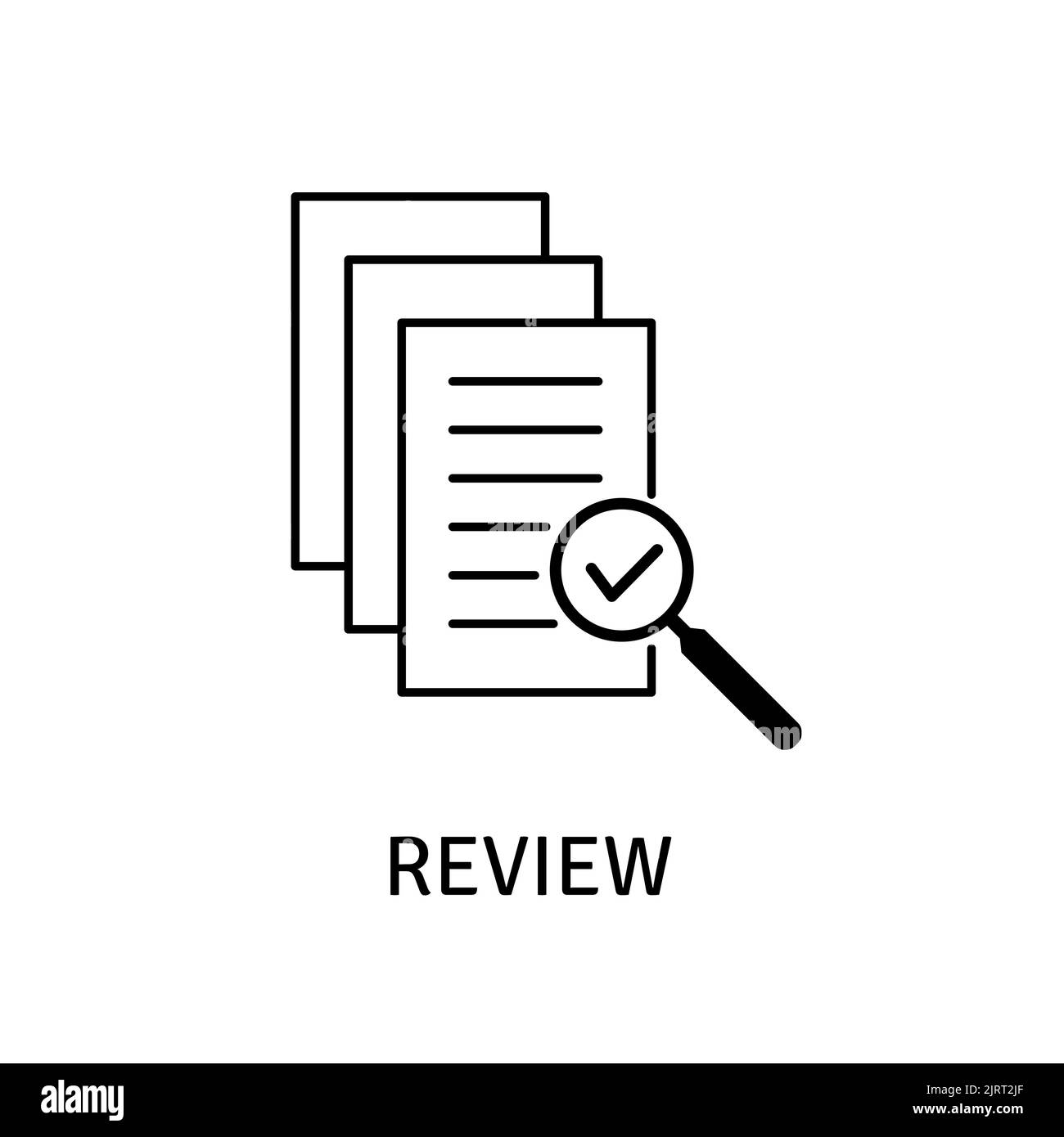 Símbolo de verificación Banque d'images noir et blanc - Alamy