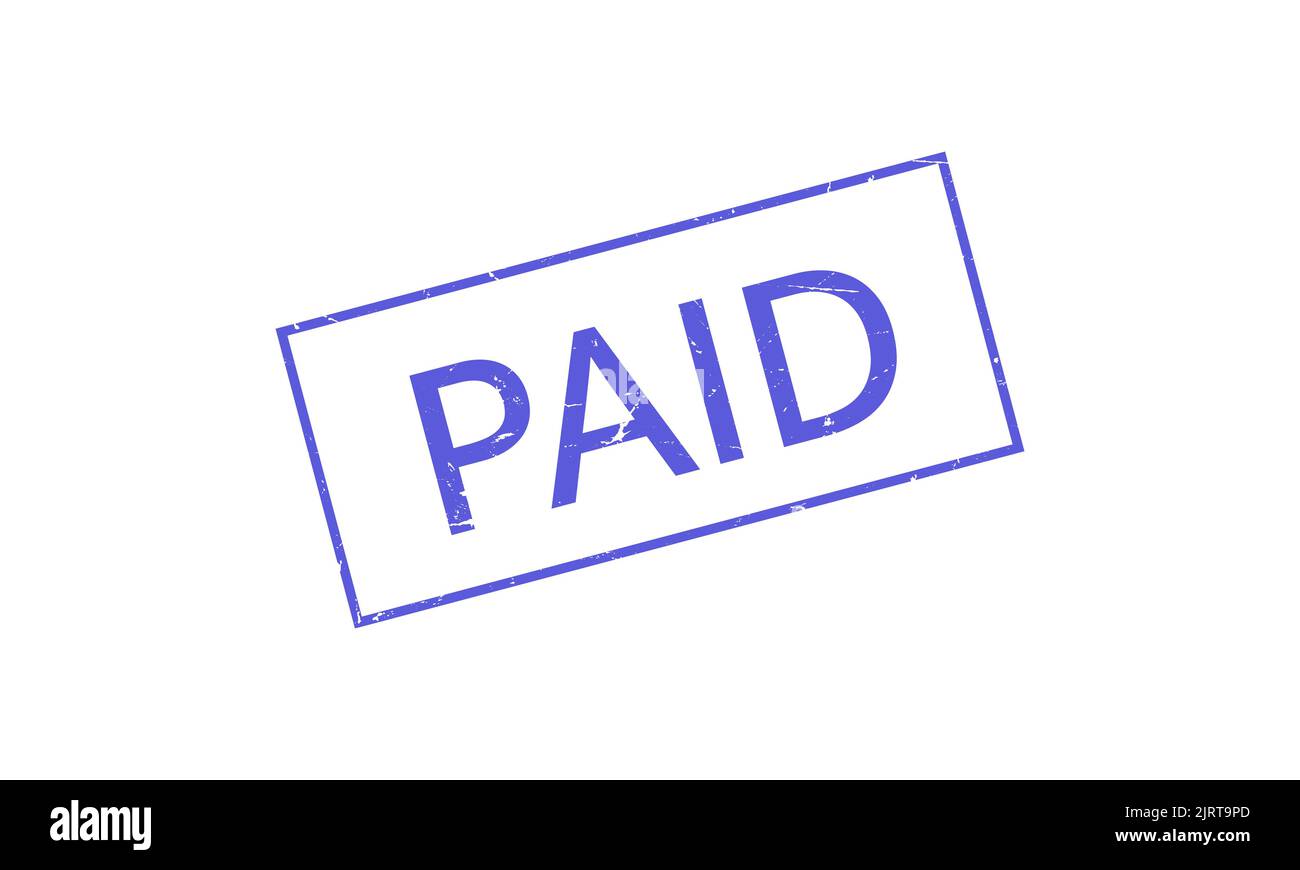 Rubber stamp text pay cash Banque d'images vectorielles - Alamy