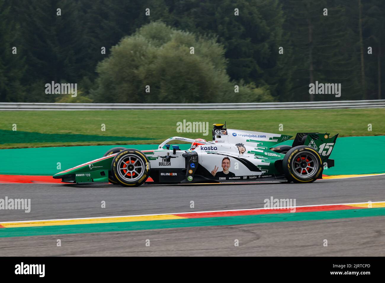 15 BOSCHUNG Raplh (Ier), course de Campos, Dallara F2, action pendant ...