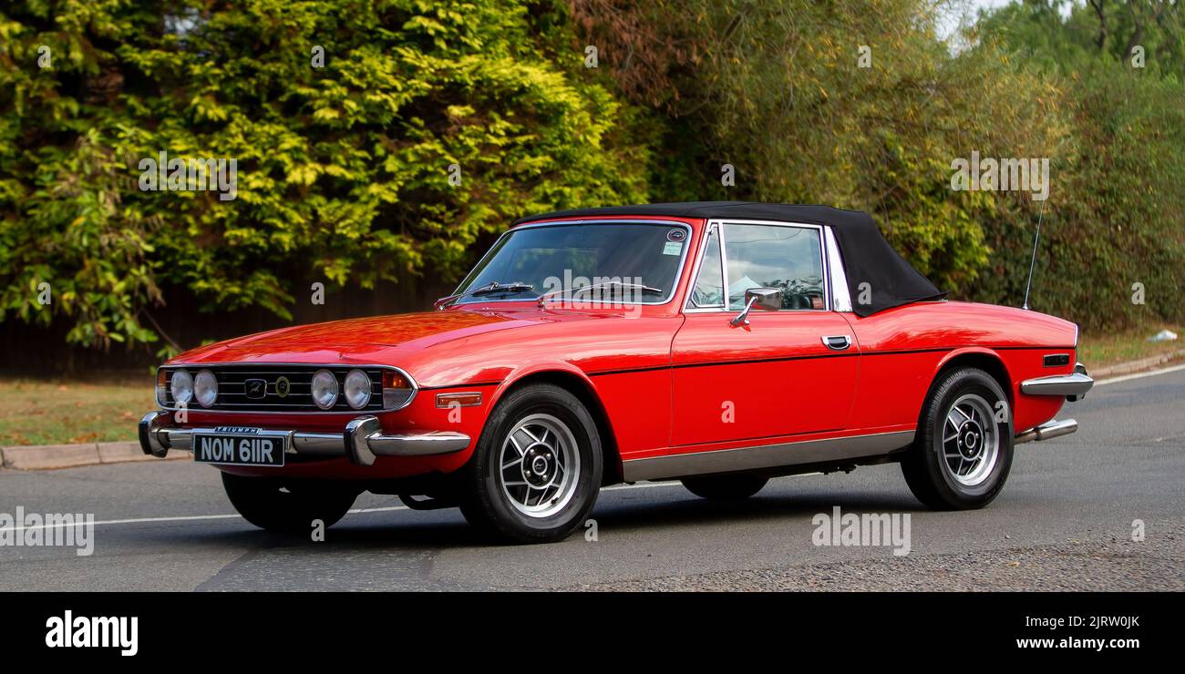 Triumph stag classic car Banque de photographies et d’images à haute ...