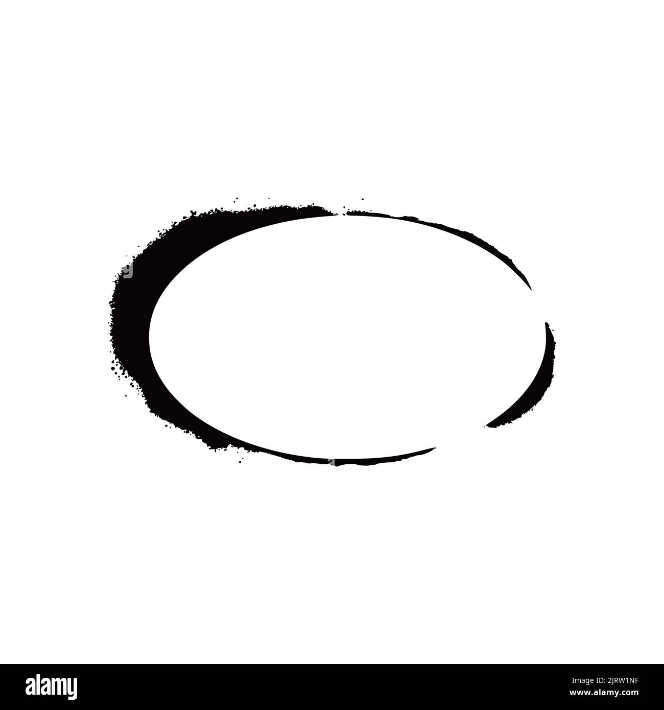 Cadre de peinture en spray à pochoir. Grunge style graffiti cadre noir ...