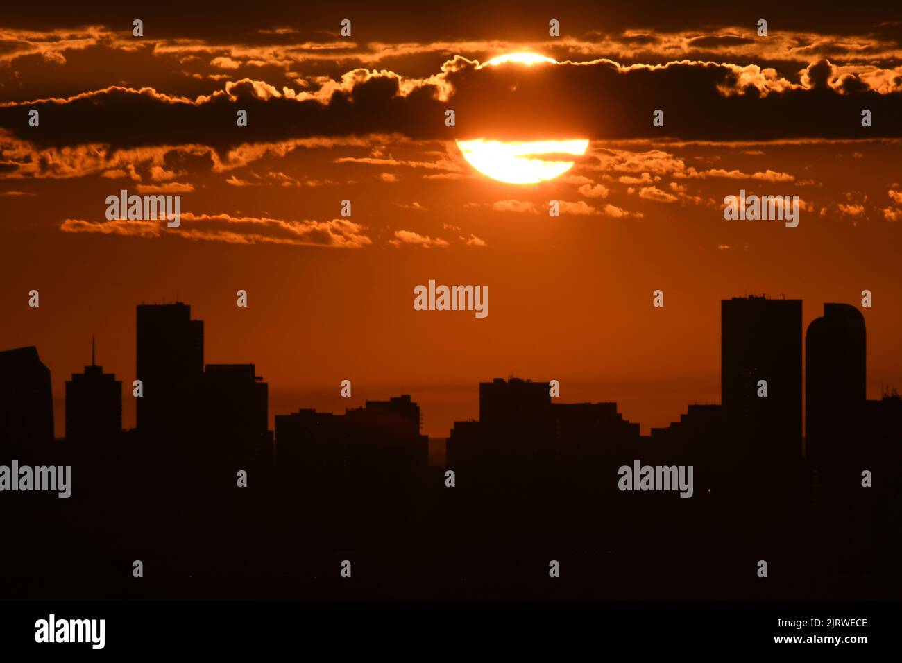 Denver colorado skyline Banque de photographies et d’images à haute ...