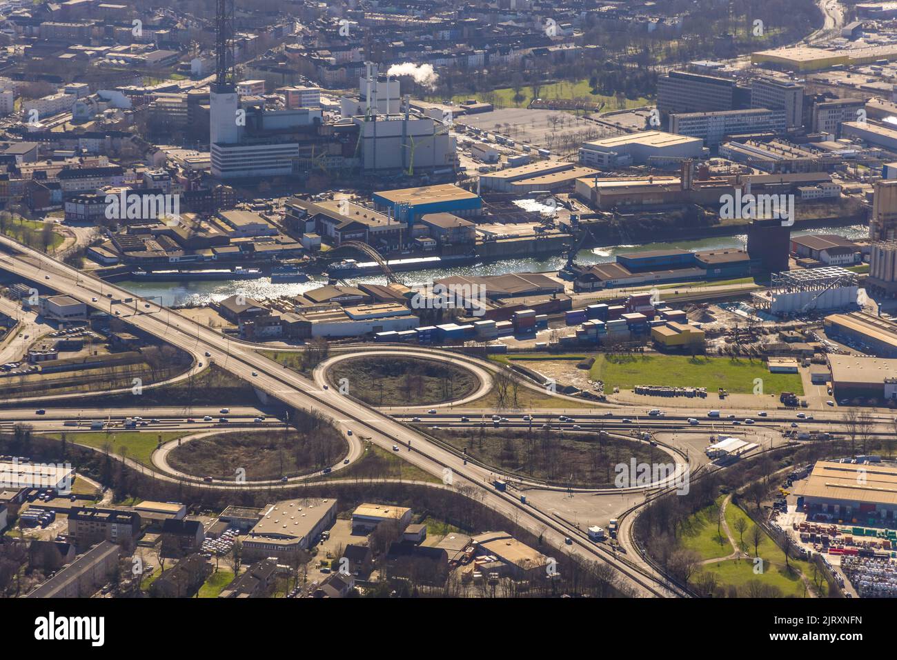 Autoroute a40 et am bord Banque de photographies et d’images à haute ...