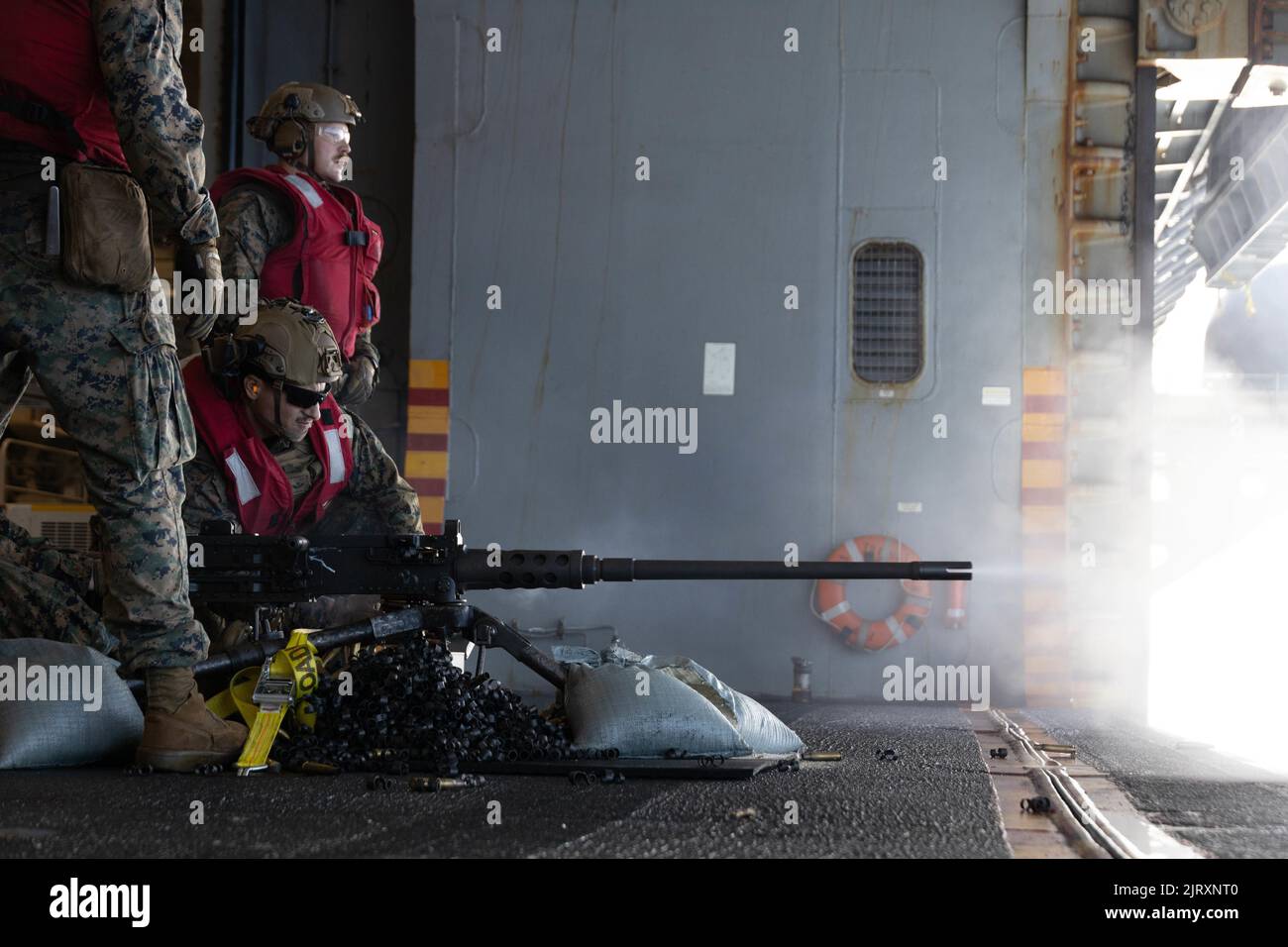 Sergent du corps des Marines des États-Unis Noah Johnson, sniper scout ...