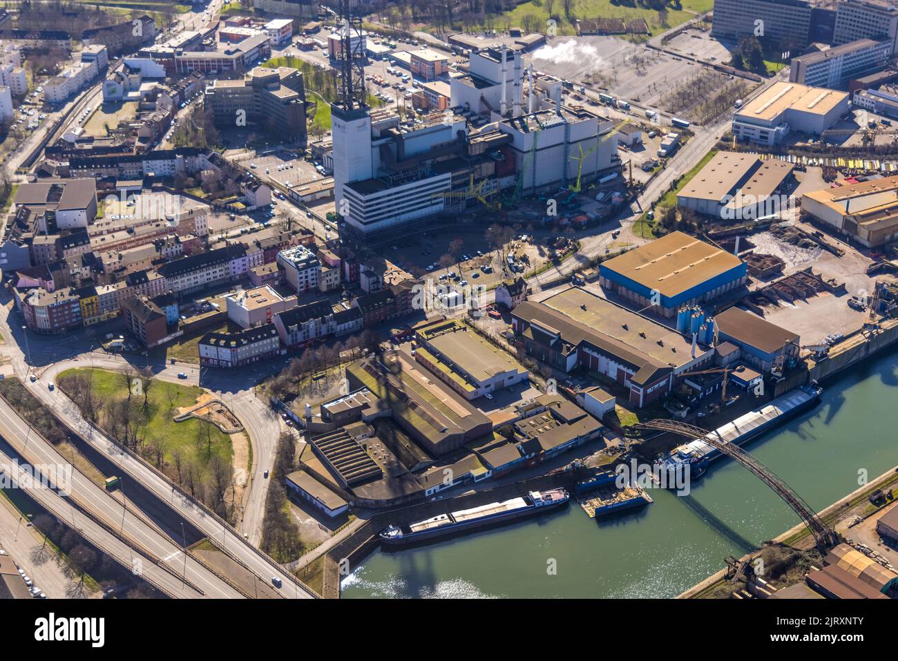 Quartier rouge vulkanstrasse et charlottenstrasse Banque de ...