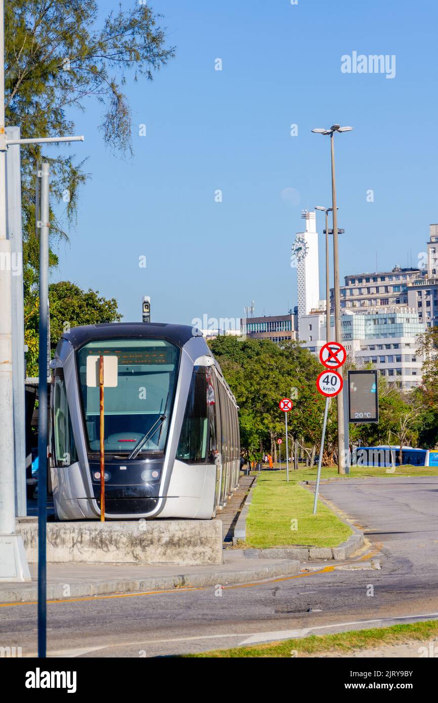 Tram ou tramway rio de janeiro Banque de photographies et d’images à ...