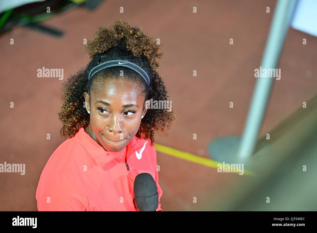 Stade olympique de la Pontaise, Lausanne, France, 26 août 2022, Shelly ...