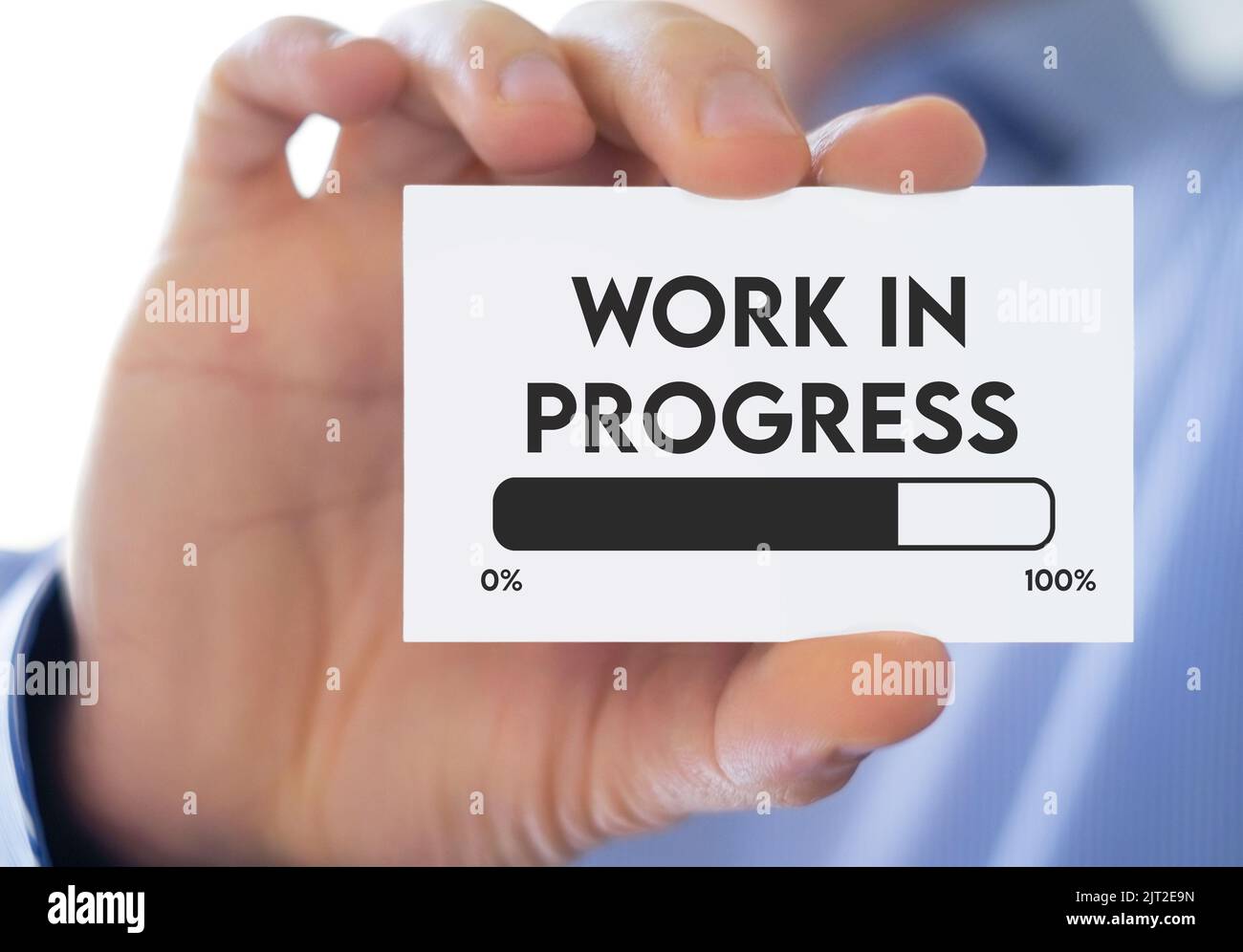 Progress bar Banque de photographies et d’images à haute résolution - Alamy