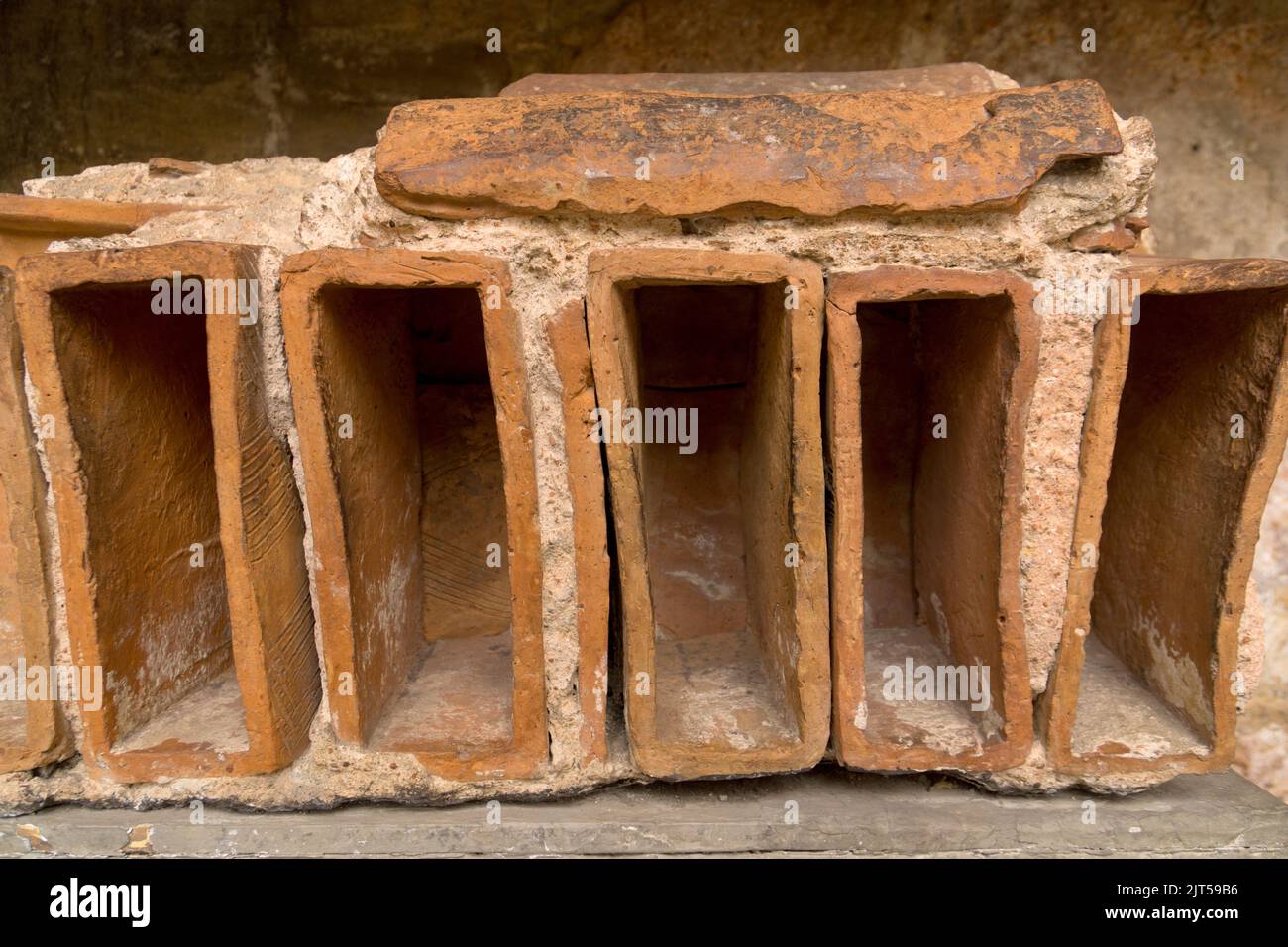 Brique terre cuite romaine antique Banque de photographies et d’images ...