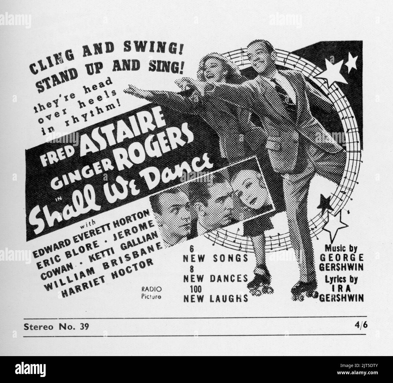 Paroles de ira gershwin Banque d'images noir et blanc - Alamy