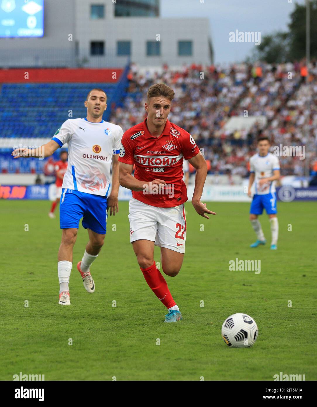 VORONEZH, RUSSIE, 27 AOÛT 2022. La Ligue russe de football de 2022/23 ...