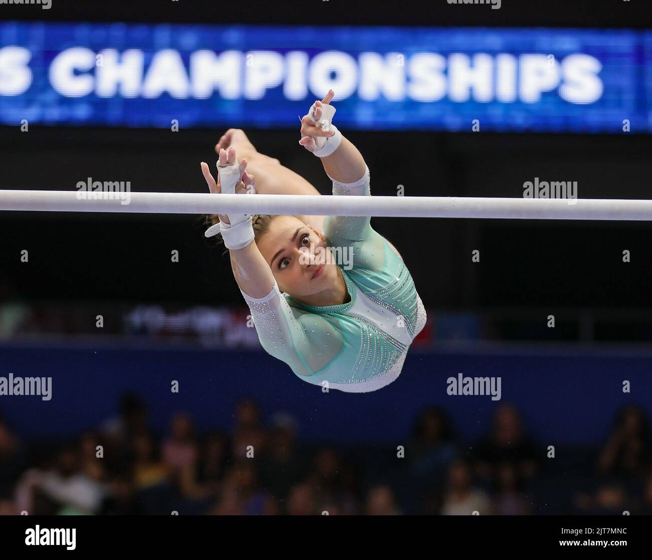 19 août 2022: Olivia Greaves du World Champions Centre participe sur ...