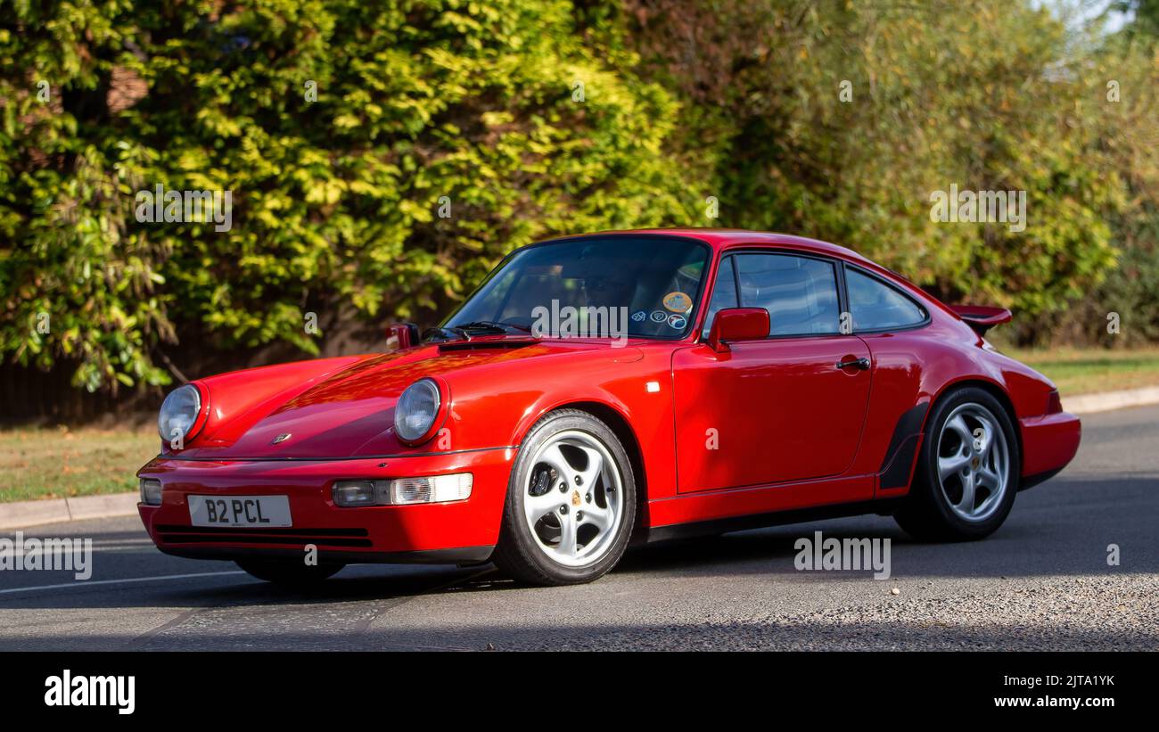 Porsche 911 rouge classique Banque de photographies et d’images à haute ...