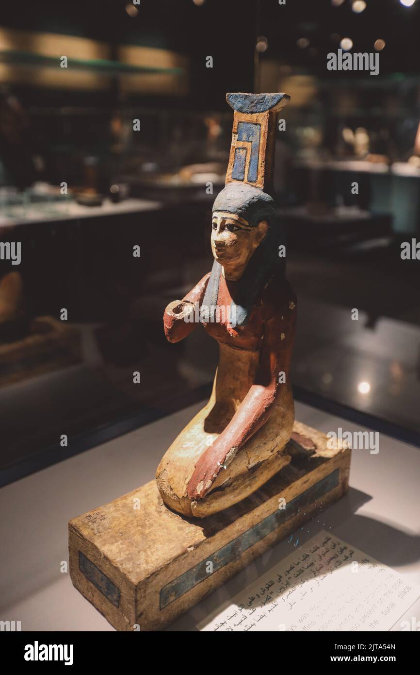 Louxor, Égypte - 13 novembre 2020 : expositions égyptiennes anciennes ...