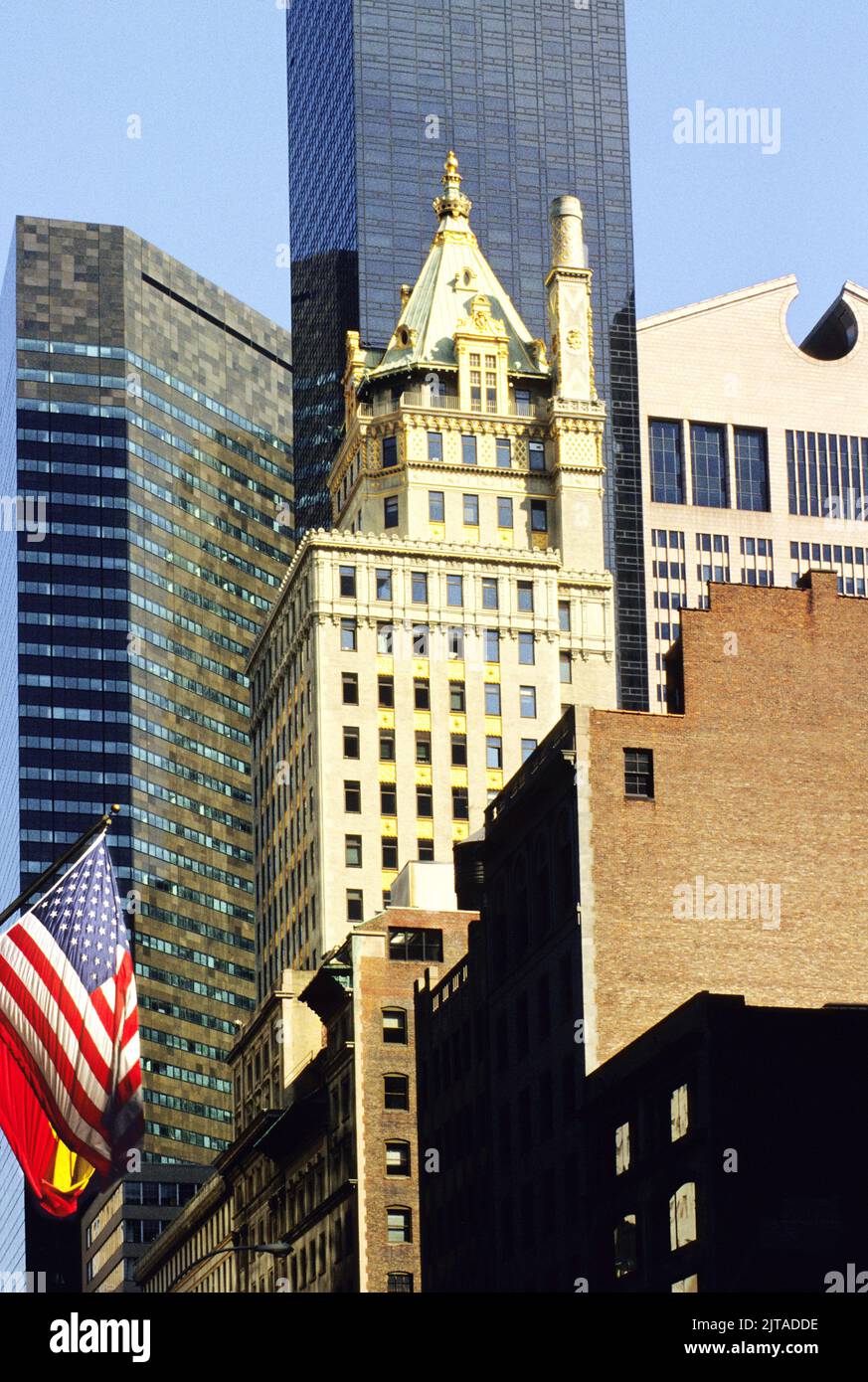 Gratte-ciels Midtown Manhattan New York City Crown Building, Trump ...