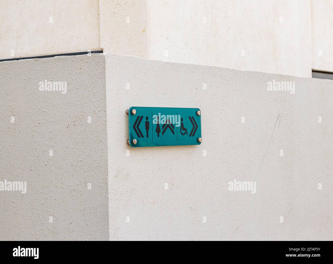 Signalisation des toilettes Banque de photographies et d’images à haute ...