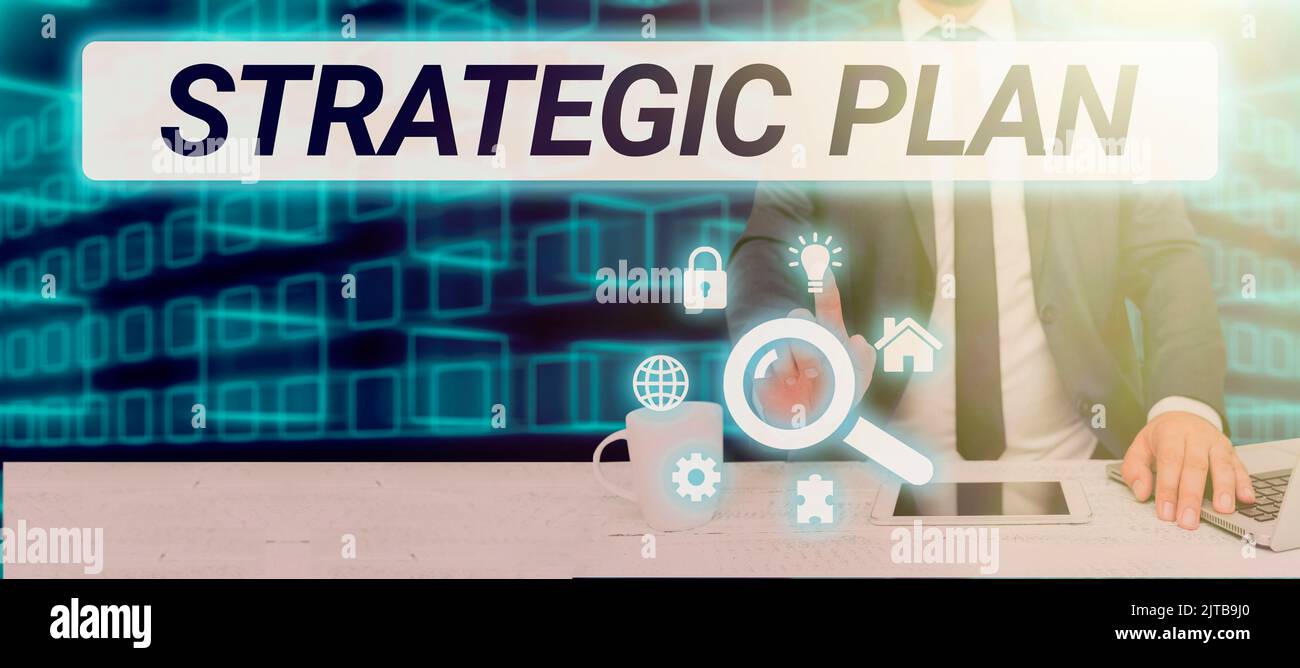 Légende du texte présentant le processus stratégique Plana de ...