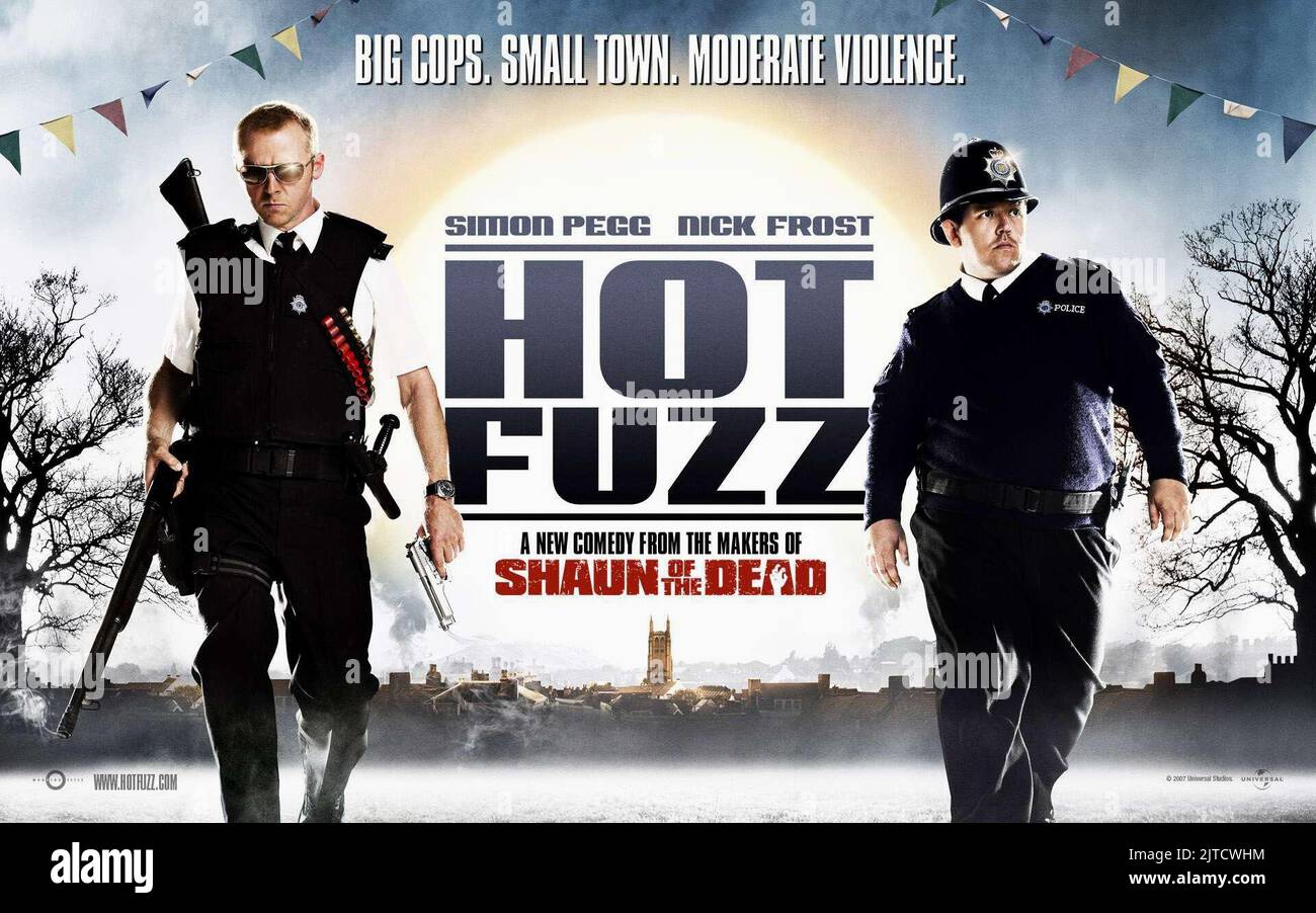Simon pegg hot fuzz Banque de photographies et d’images à haute ...