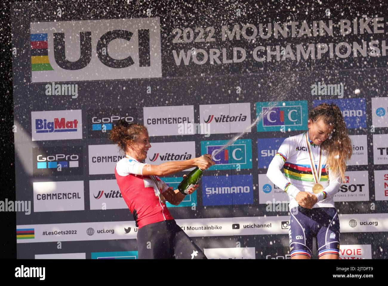 France, 28/08/2022, NEFF Jolanda lors des Championnats du monde de vélo ...